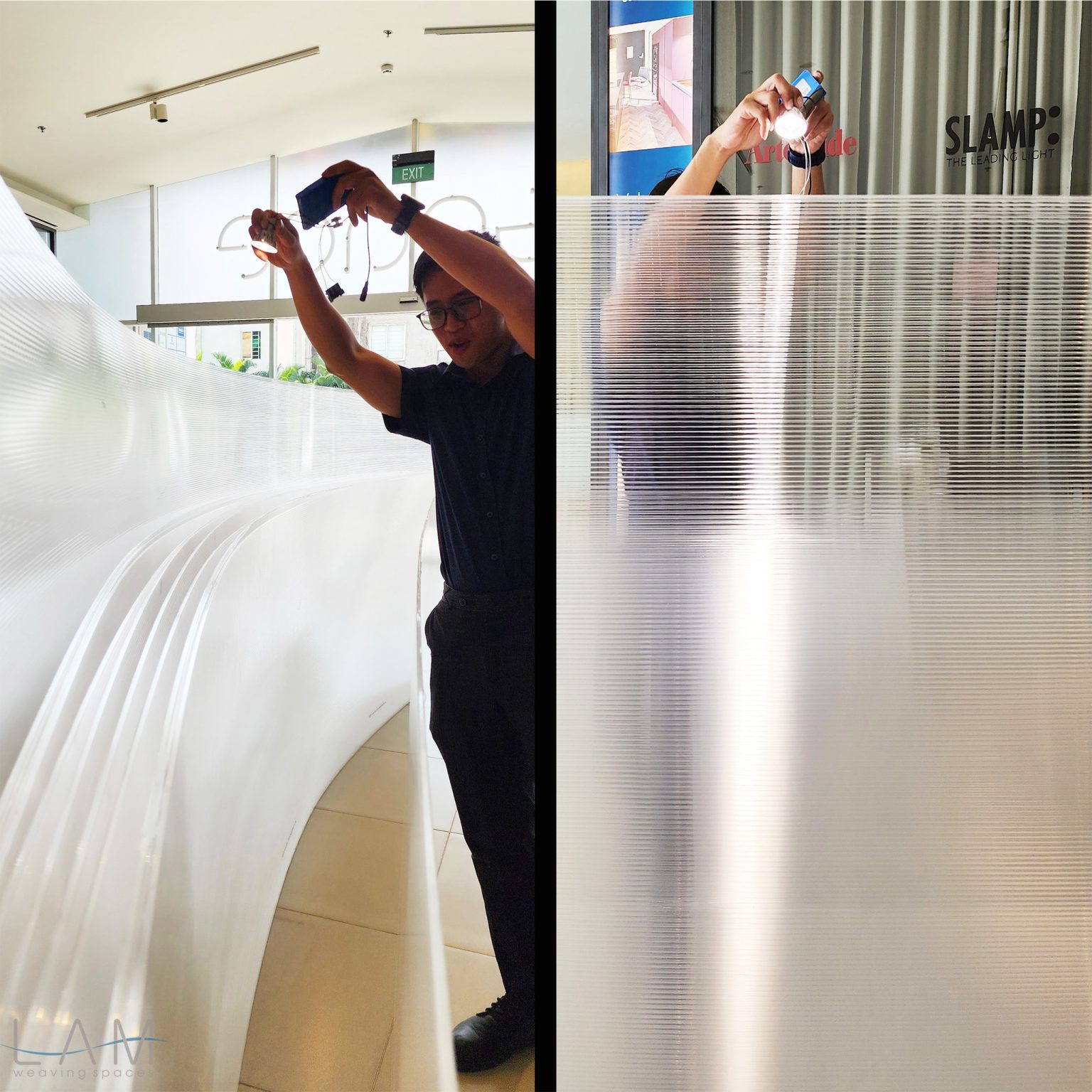 The shape of wind - lam.weavingspaces