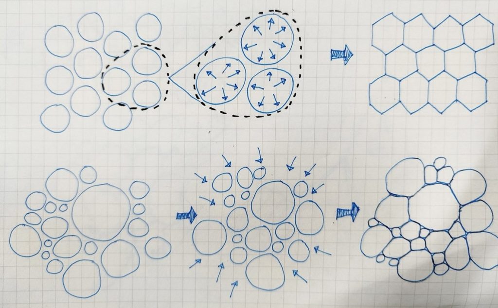Honeycomb light - lam.weavingspaces